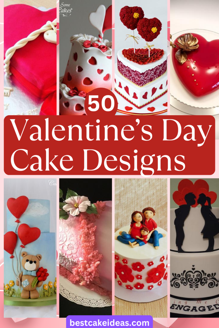 50 Stunning Valentine's Day Cake Designs to Sweeten Your Celebration