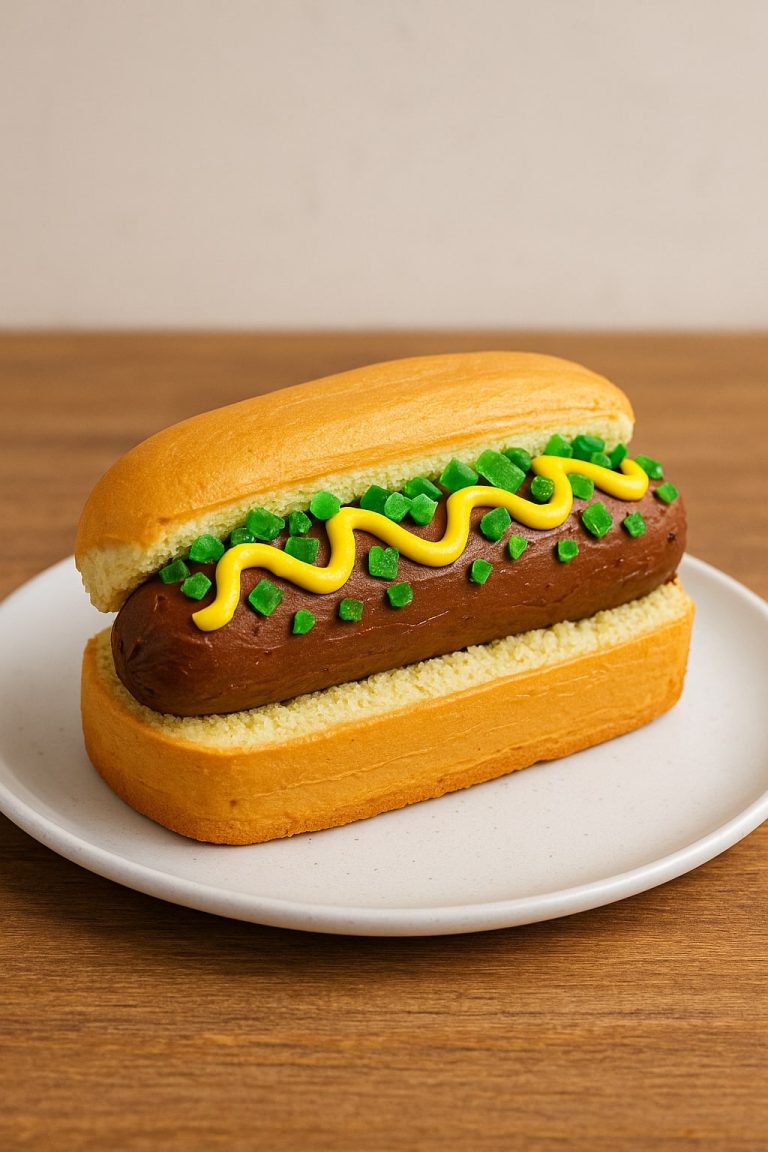 A Fun and Creative Hot Dog Cake Recipe